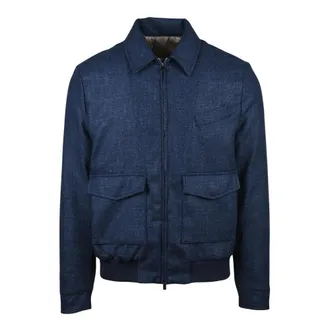 LUIGI BORRELLI NAPOLI Herren, Jacken, Blau, LGr&ouml;&szlig;e
