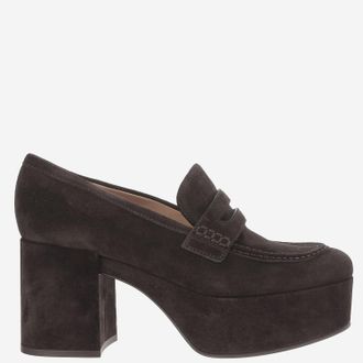 Gianvito Rossi Mocassins en daim Jenna