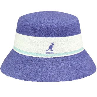 Kangol Bermuda Stripe Bucket Hut Stoffhut Fischerhut Anglerhut Clubhut Musikerhut Herren - Winter Herbst Fr&uuml;hjahr Sommer Fr&uuml;hling-Sommer Herbst-Winter - XL (