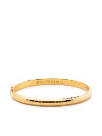 Dower & Hall bracelet Nomad &agrave; fini martel&eacute; - Or