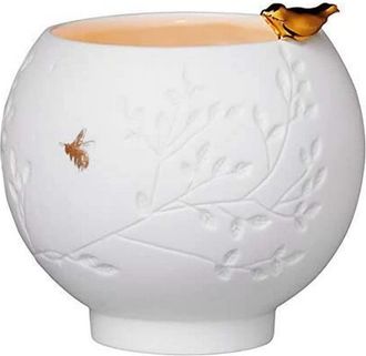 Räder Porzellangeschichten Teelicht Vogel