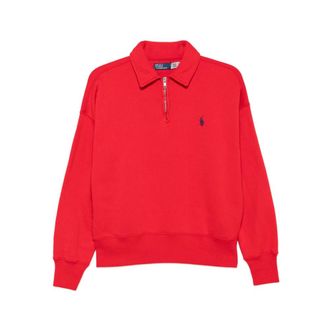 Ralph Lauren Femme, Sweatshirts et sweats &agrave; capuche, Rouge, Taille: 36 FR SweaT-shirts