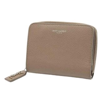 Saint Laurent Portefeuille Bifold Pre-owned - Femme - Pre-owned - Gris - Taille: ONE Size