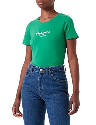 Pepe Jeans London New Virginia T-Shirt, 664SHERWOOD, S Femme