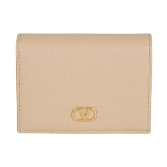 Valentino Garavani Compact Wallet - - Accessories - Damen - Beige - ONE SIZE