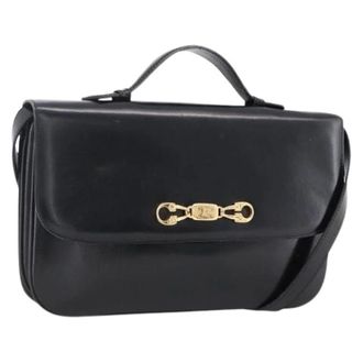 Celine Sac bandouli&egrave;re vintage Pre-owned - Femme - Pre-owned - Noir - Taille: ONE Size
