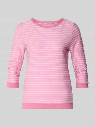 Tom Tailor Denim Shaped Fit Sweatshirt aus Baumwoll-Viskose-Mix