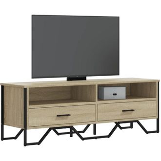 vidaXL Vidaxl - TV-Schrank Sonoma-Eiche 122x34x41 cm Holzwerkstoff