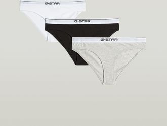 G-Star Hipster Brief 3er-Pack - Mehrfarbig - Damen