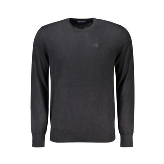 North Sails Schwarzer Baumwollpullover - - Knitwear - Herren - Schwarzk - 2XL