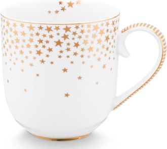 Pip Studio Royal Winter White Henkelbecher klein 260ml