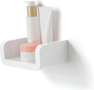Artibetter Wasserdichtes Wandregal f&uuml;r Badezimmer Kosmetik Aufbewahrung Shampoo Seife Organizer ohne Bohren Selbstklebend Vielseitig Nutzbar f&uuml;r Glatte Oberfl&auml;ch