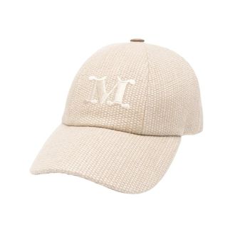 Max Mara Durante Cap - - Accessories - Damen - Beige - 57 CM