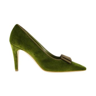 Manolo Blahnik Femme, Chaussures, Vert, Taille: 35 EU Escarpins Readorhi