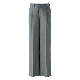 Oui Weite Hosen - - Trousers - Damen - Grau - L