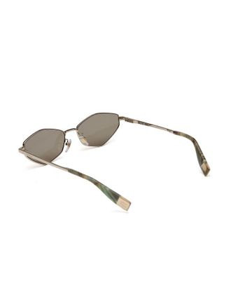 Furla SFUB17 Metal Aviator Sunglasses - Gold