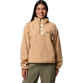 Columbia Damen Rolli Helvetia II Cropped Half Snap Fleec
