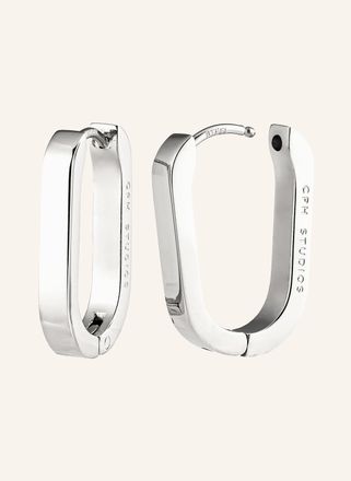 Copenhagen Copenhagen Studios Creolen Aus Edelstahl silber