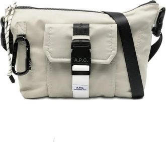 A.P.C. A.p.c., Homme, Sacs, Beige, Taille: ONE Size Besace Trek
