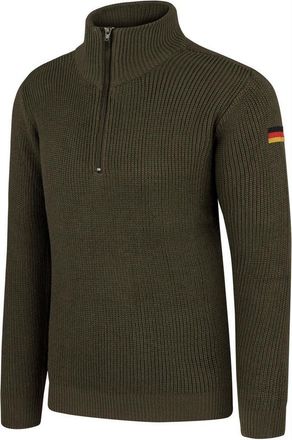 Normani Langarmshirt Herren Troyer-Pullover H&ouml;ntrup Bundeswehr Winterpullover BW Langarm Marinepullover Strickpullover