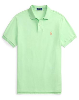 Ralph Lauren Piqu&eacute;-Poloshirt aus Baumwolle mit Logo-Stickerei, Slim Fit in