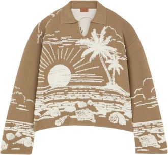 Alanui Damen, Oberteile, Beige, MGr&ouml;&szlig;e