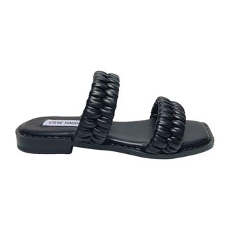 Steve Madden Ledersandalen - - Shoes - Damen - Schwarzk - 38 EU