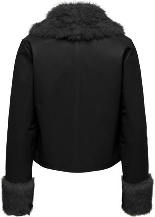 Only Lederimitatjacke ONLBAZ FAUX LEATHER FUR JACKET CC OTW Lederimitat