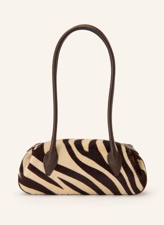 Yuzefi Yuzefi Schultertasche Oyster Mini braun