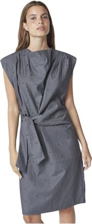 Co'Couture Femme, Robes, Gris, Taille: 40 FR SagaCC Dress