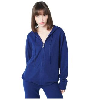 Les Tricots de L&eacute;a Damen, Sweatshirts & Hoodies, Blau, SGr&ouml;&szlig;e