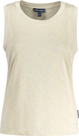 North Sails Beiges Tanktop mit Breiten Tr&auml;gern - - Tops - Damen - Beige - XL