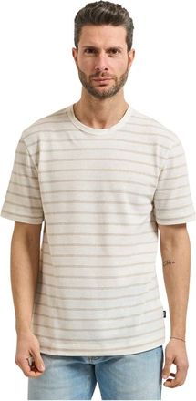 HUGO BOSS Homme, Tops, Blanc, Taille: 2XL T-shirt ray&eacute;