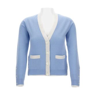 Thom Browne Cardigan - - Knitwear - Damen - Blau - M