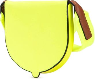 Loewe Hobo Bags - Small Smooth Calfskin Smiley Heel Crossbody - Gr. unisize - in Gelb - f&uuml;r Damen