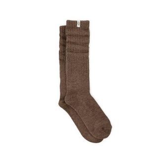 UGG Chausettes mi-hautes pliss&eacute;es en coton