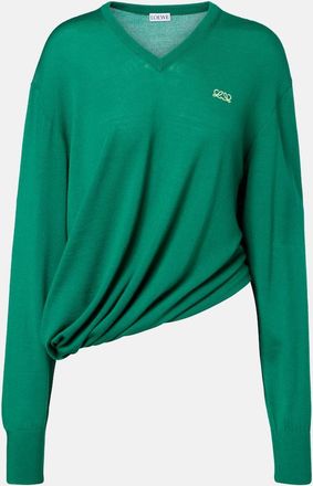 Loewe Pullover Double L aus Wolle