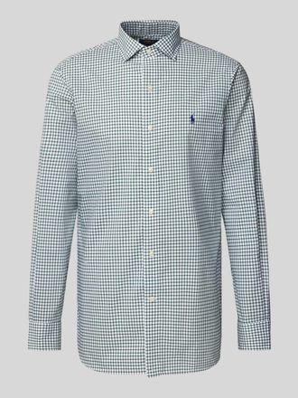 Polo Ralph Lauren Custom Fit Business-Hemd mit Logo-Stitching