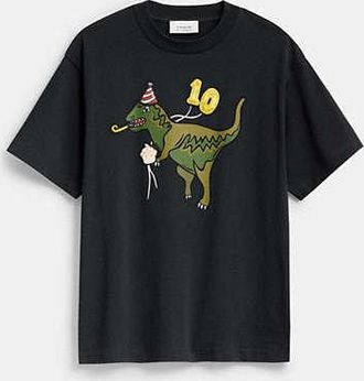 Coach Rexy 10 Th Birthday T-Shirt Aus Biobaumwolle Im Relaxed-Fit