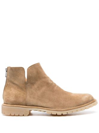 Officine Creative Spectacular Wildlederstiefel - Braun
