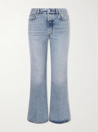 Toteme Kick Organic Flared Jeans - Blue