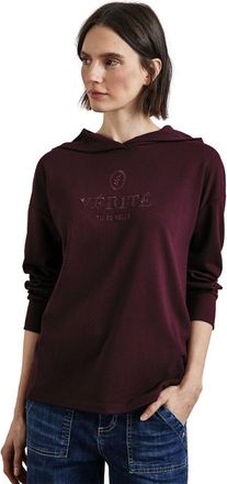 Street One Kapuzenshirt mit Stickerei