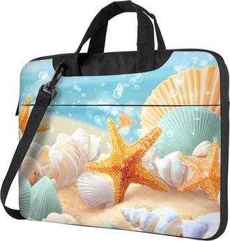 Generic Sacoche de protection pour ordinateur portable de 15,6 avec bandouli&egrave;re - R&eacute;sistante aux chocs - Pour homme et femme, multicolore, 15.6 inch