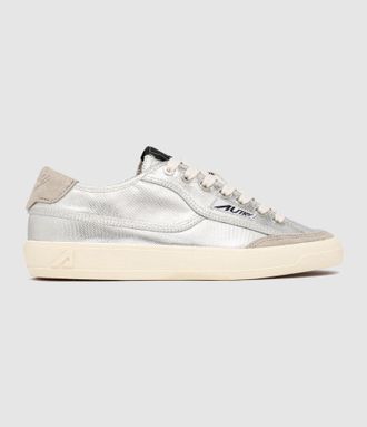 Autry Baskets Windscape Low Canv Sue Silver, Capsule Flash