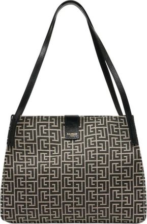 Balmain Femme, Sacs, Noir, Taille: ONE Size Release Small Shopper Bag