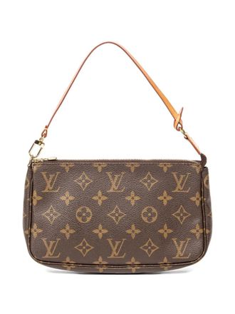 Louis Vuitton Pochette Accessoires Schultertasche - Braun
