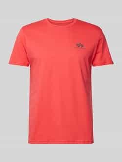 Alpha Industries T-Shirt mit Label-Print