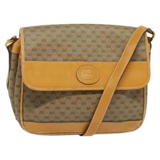 Gucci Pre-owned Cuir sacs-gucci - Femme - Pre-owned - Beige - Taille: ONE Size