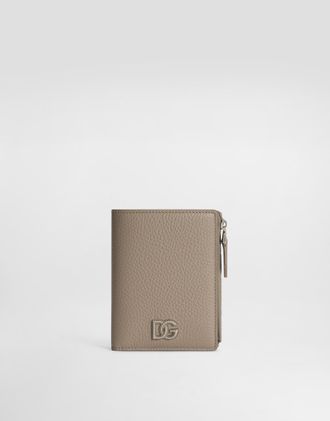 Dolce & Gabbana Geldb&ouml;rse Aus Kalbsleder - Mann Geldb&ouml;rsen Und Kleinlederwaren Beige Onesize