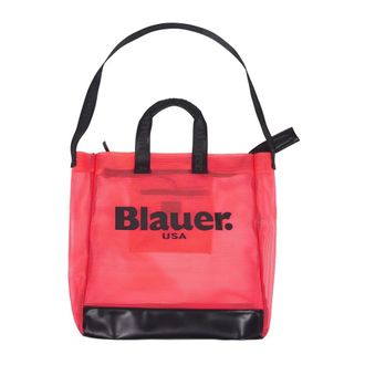 Blauer Netz Einkaufstasche Rot Frau - - Bags - Damen - Rot - ONE SIZE